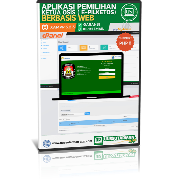 Jual Aplikasi pemilihan Ketua OSIS e-pilketos support php 8 | Shopee Indonesia