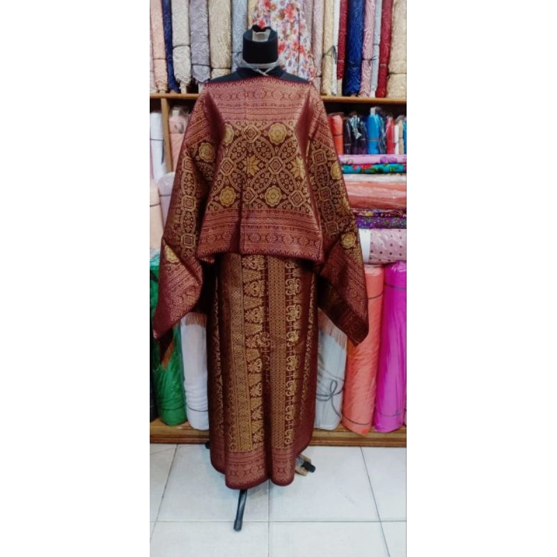 Jual stelan songket Palembang bahan songket | Shopee Indonesia
