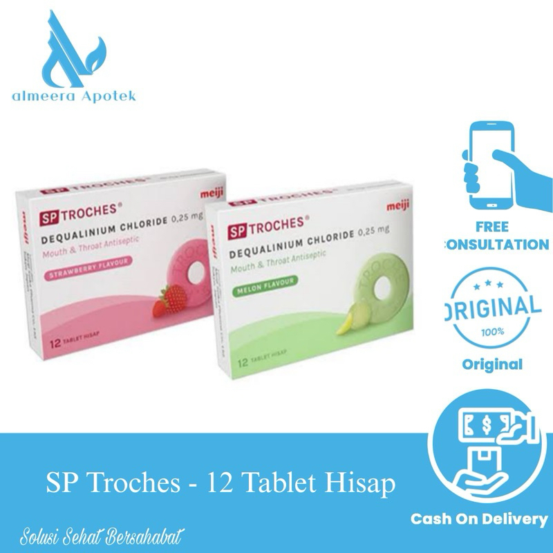 Jual SP TROCHES - 12 TABLET HISAP | Shopee Indonesia