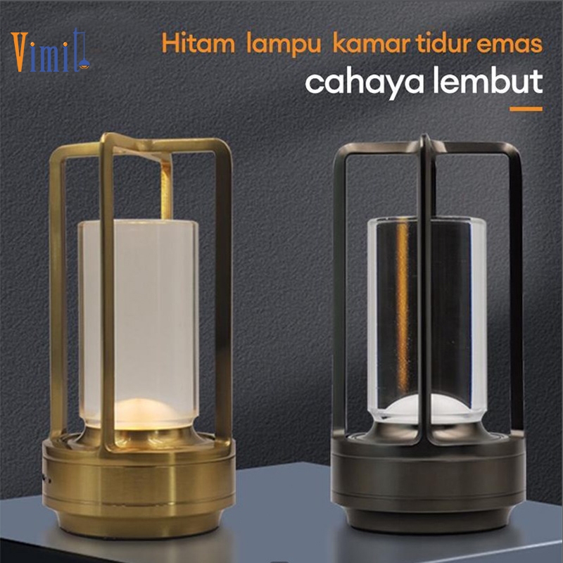 Jual 【Pengiriman Lokal】Vimite Lampu Meja Portable LED / Lampu Sensor ...