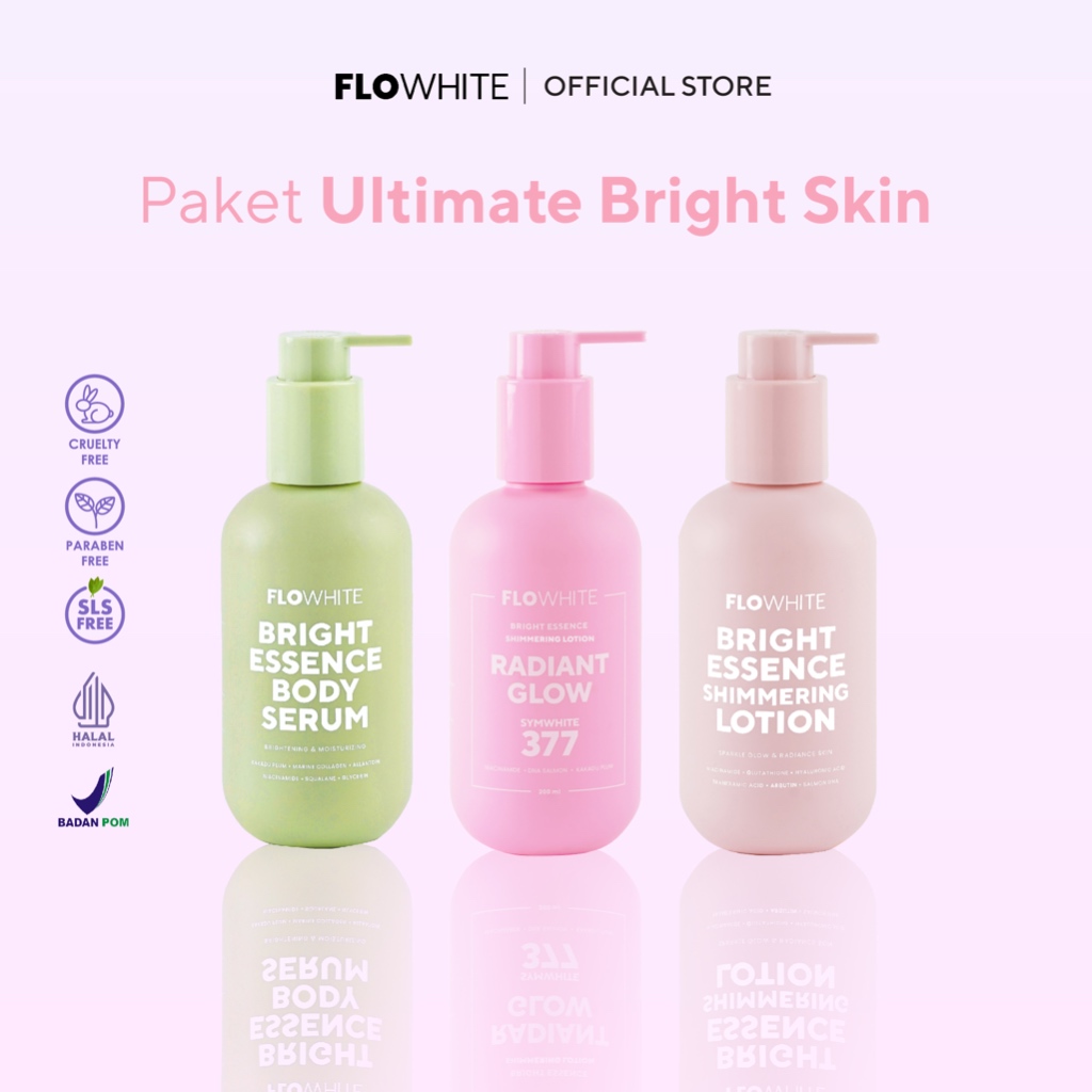 Jual Flowhite Beauty - Paket Ultimate Bright Skin | Shopee Indonesia