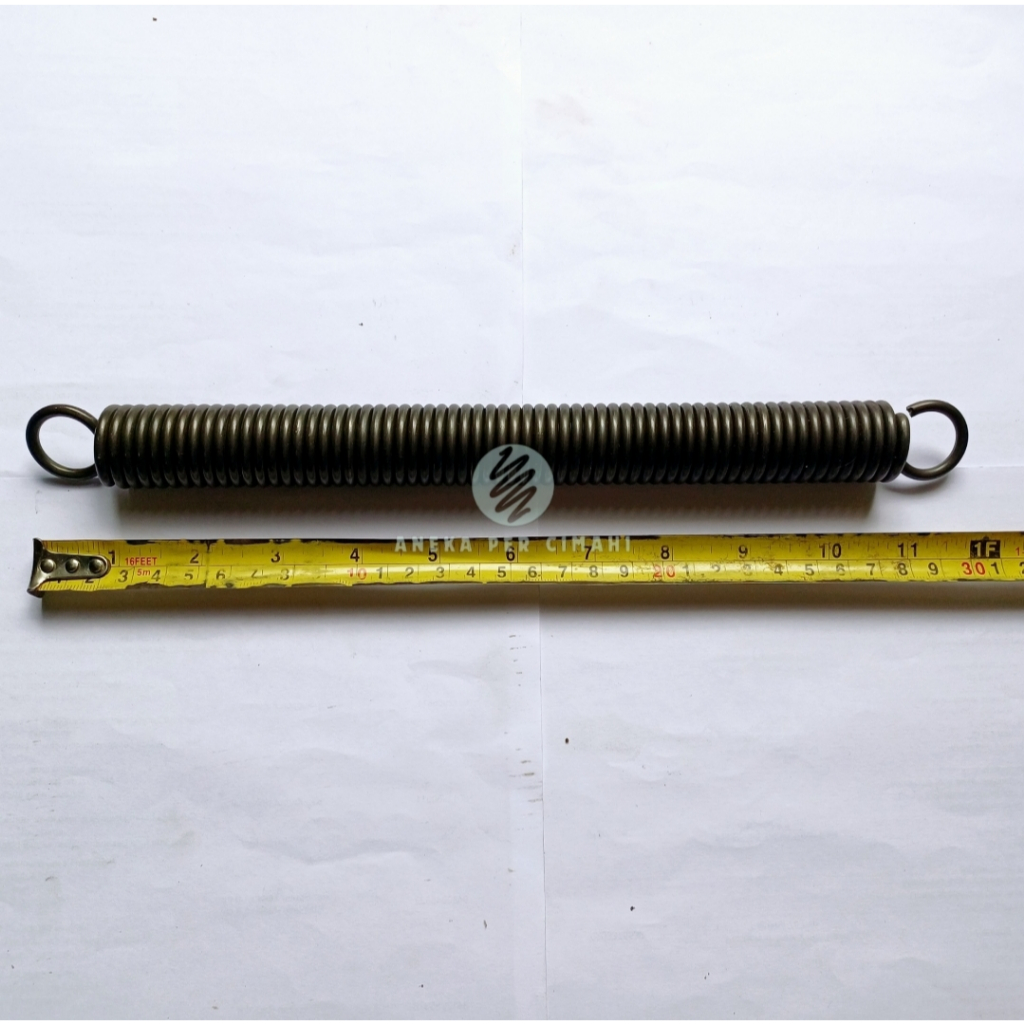 Jual Per Spring Tarik 4mm Baja Panjang Total 31cm | Shopee Indonesia