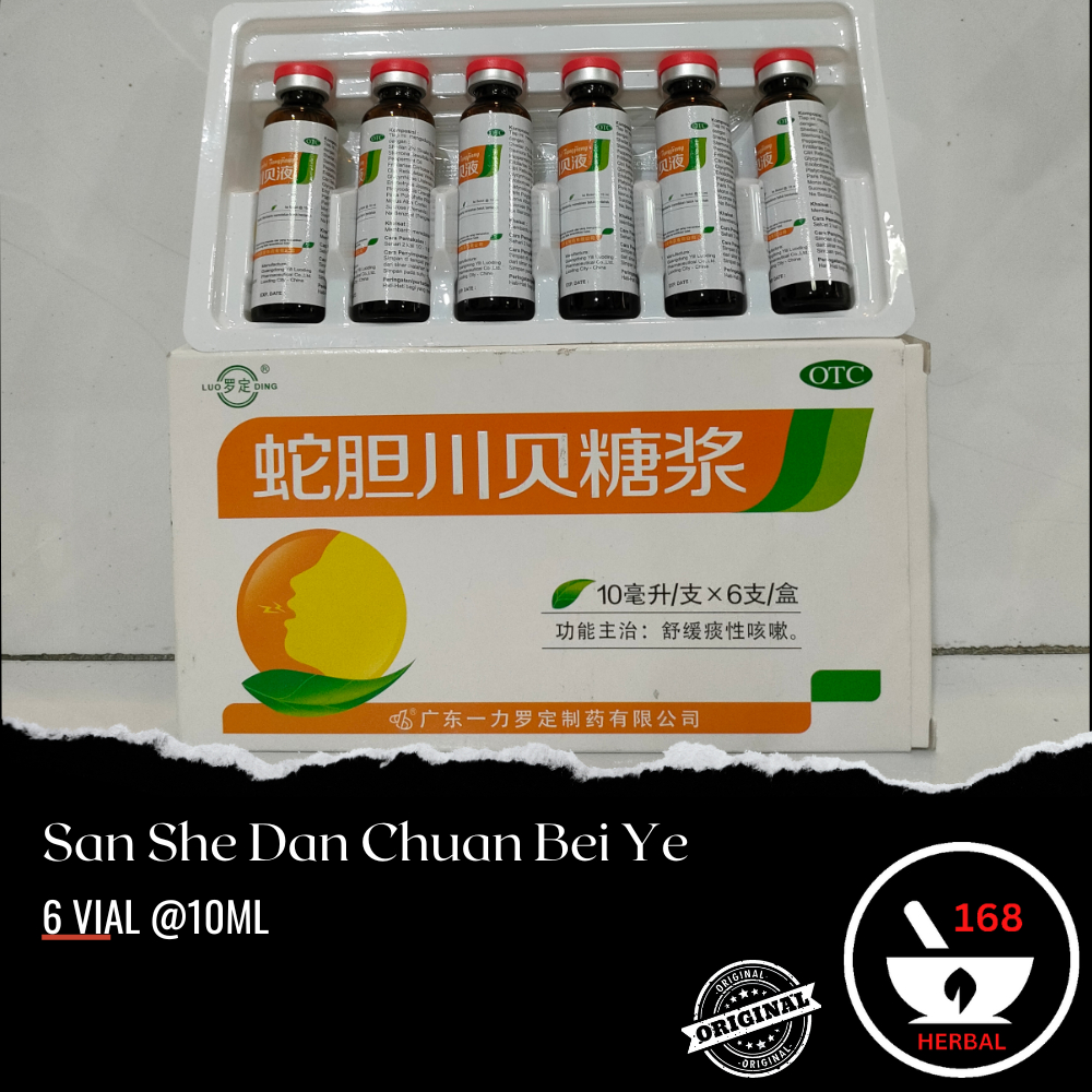 Jual Obat Batuk dan Pilek / San She Dan Chuan Bei Ye 6's | Shopee Indonesia