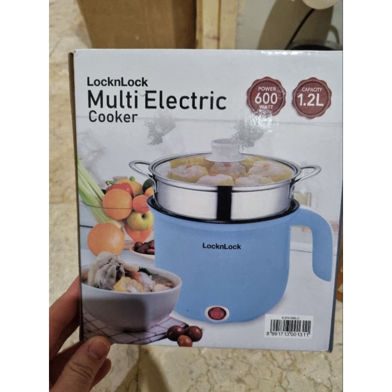 Jual LockNLock Multi Electric Cooker 1.2L Panci Listrik Serbaguna ...