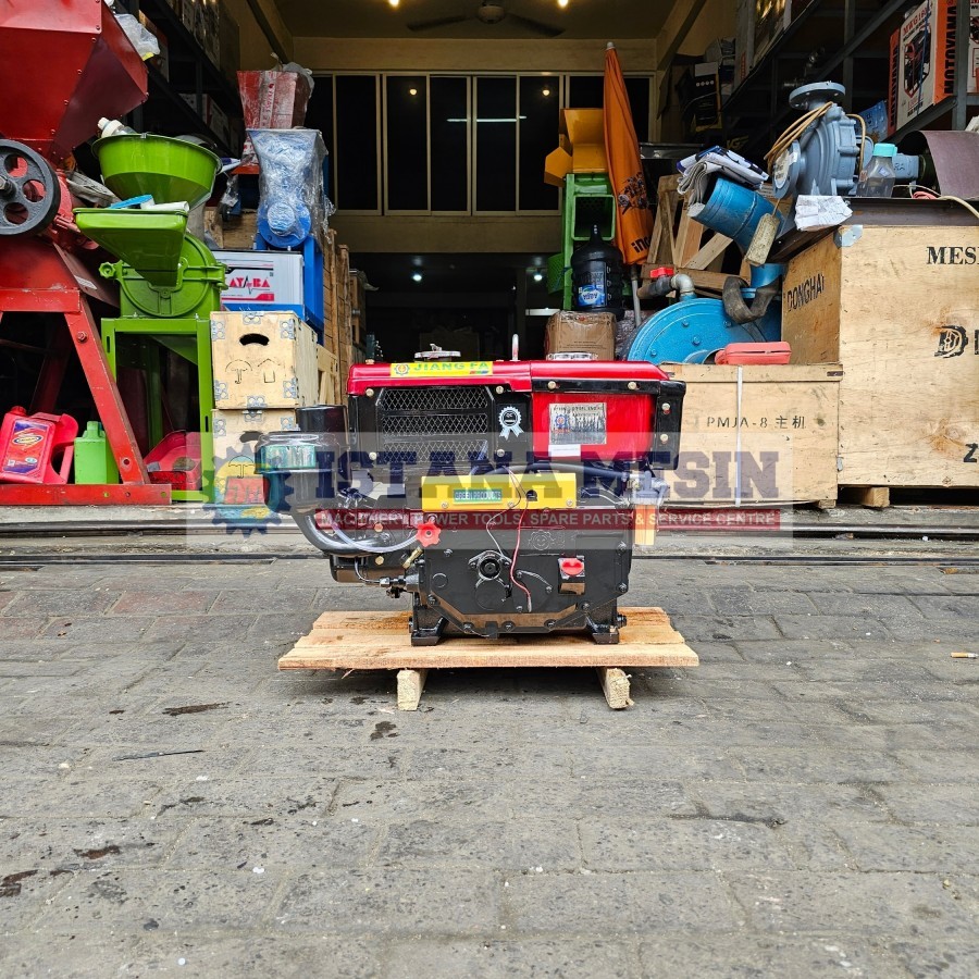 Jual MESIN TARIK DIESEL PENGGERAK SERBAGUNA 8PK JIANGFA R 180 NL RADIATOR | Shopee Indonesia