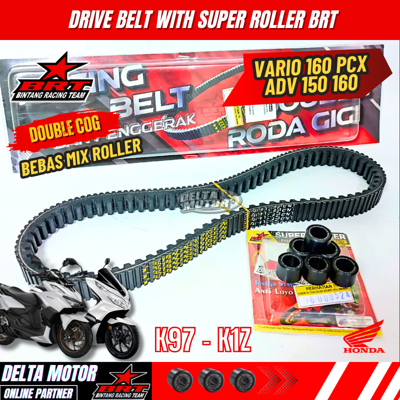 Jual PAKET VBELT VANBELT SET ROLLER BRT K97 VARIO 160 PCX 150 ADV 160 ...