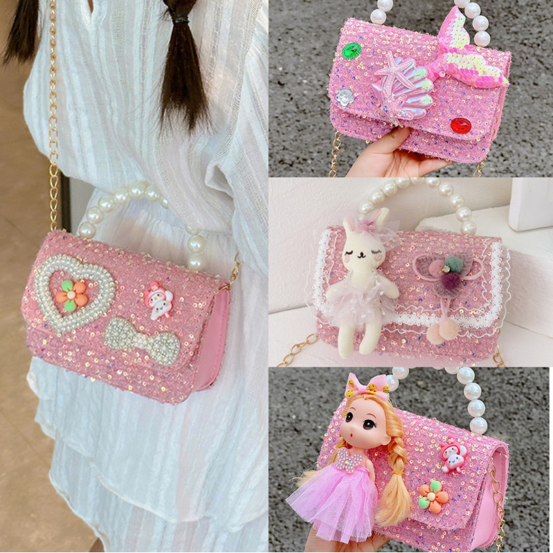 Jual TAS ANAK PEREMPUAN NEW MODEL TAS SELEMPANG MINI CANTIK MEWAH ...
