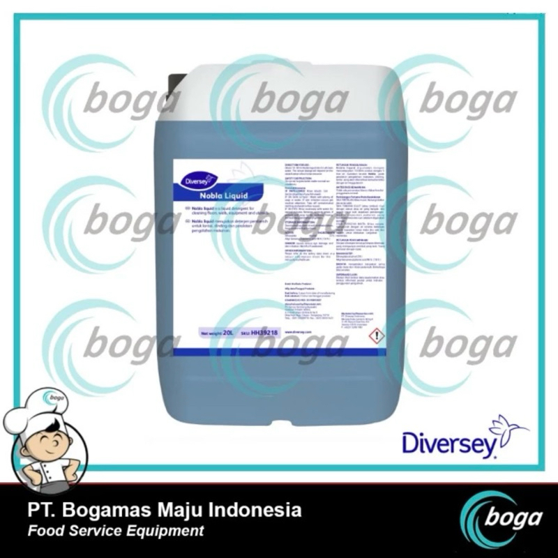 Jual DIVERSEY NOBLA 20 LITER / MULTIPURPOSE CLEANER / KEMASAN 20 LITER ...