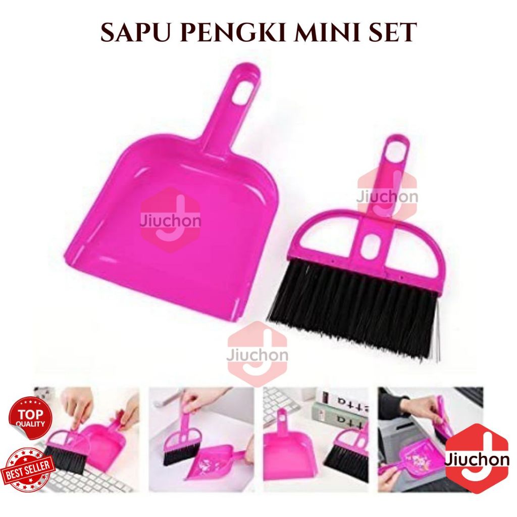 Jual Sapu Pengki Set / Sapu dan Pengki Mini Set / Mini Dustpan Set ...