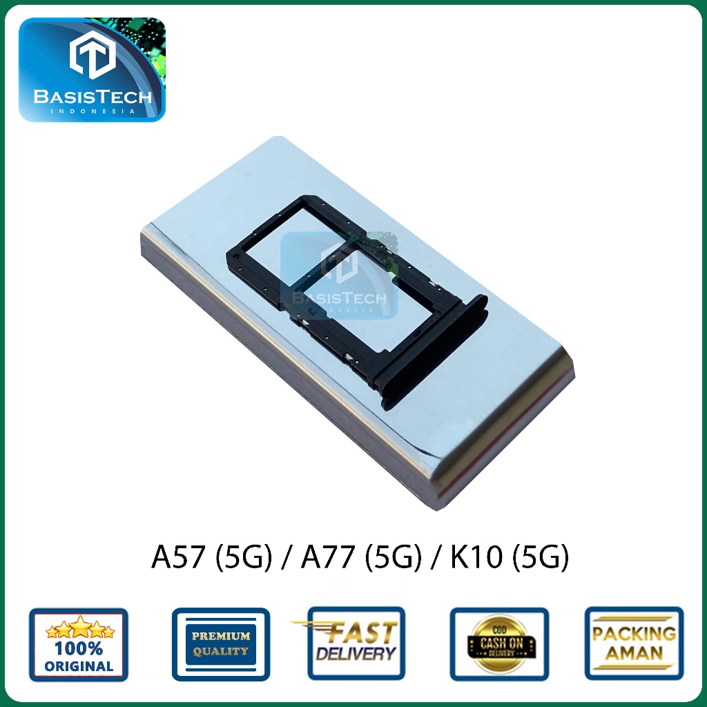 Jual SIMLOCK TEMPAT KARTU SIM TRAY OPPO A57 5G - A77 5G - K10 5G ...