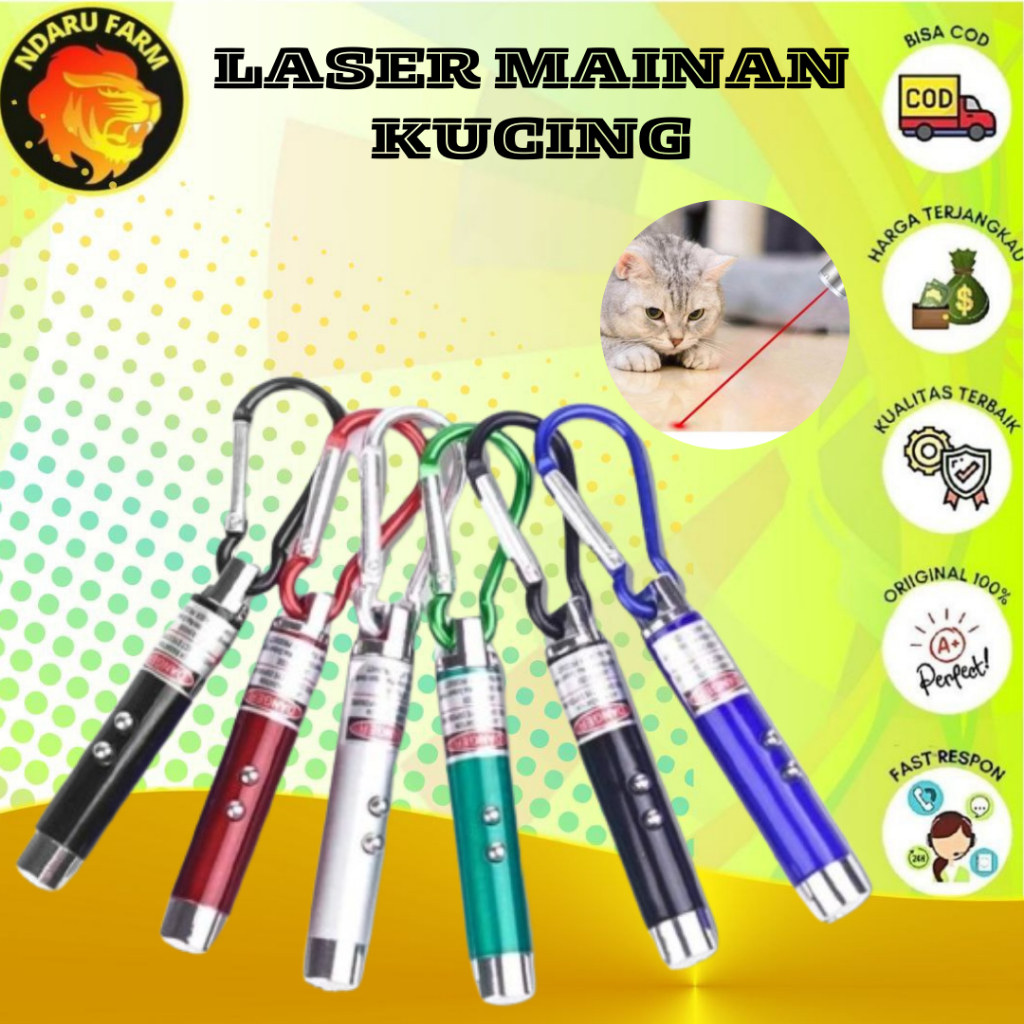 Jual Mainan Kucing Laser Cat Toys Laser Pointer Kucing Anjing | Shopee ...