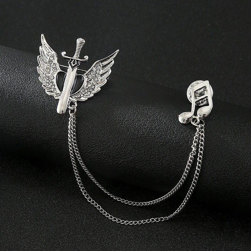 Jual KIAMA - Lapel Pin Bros Jas Wedding Vintage Crown - Aksesoris Pin ...