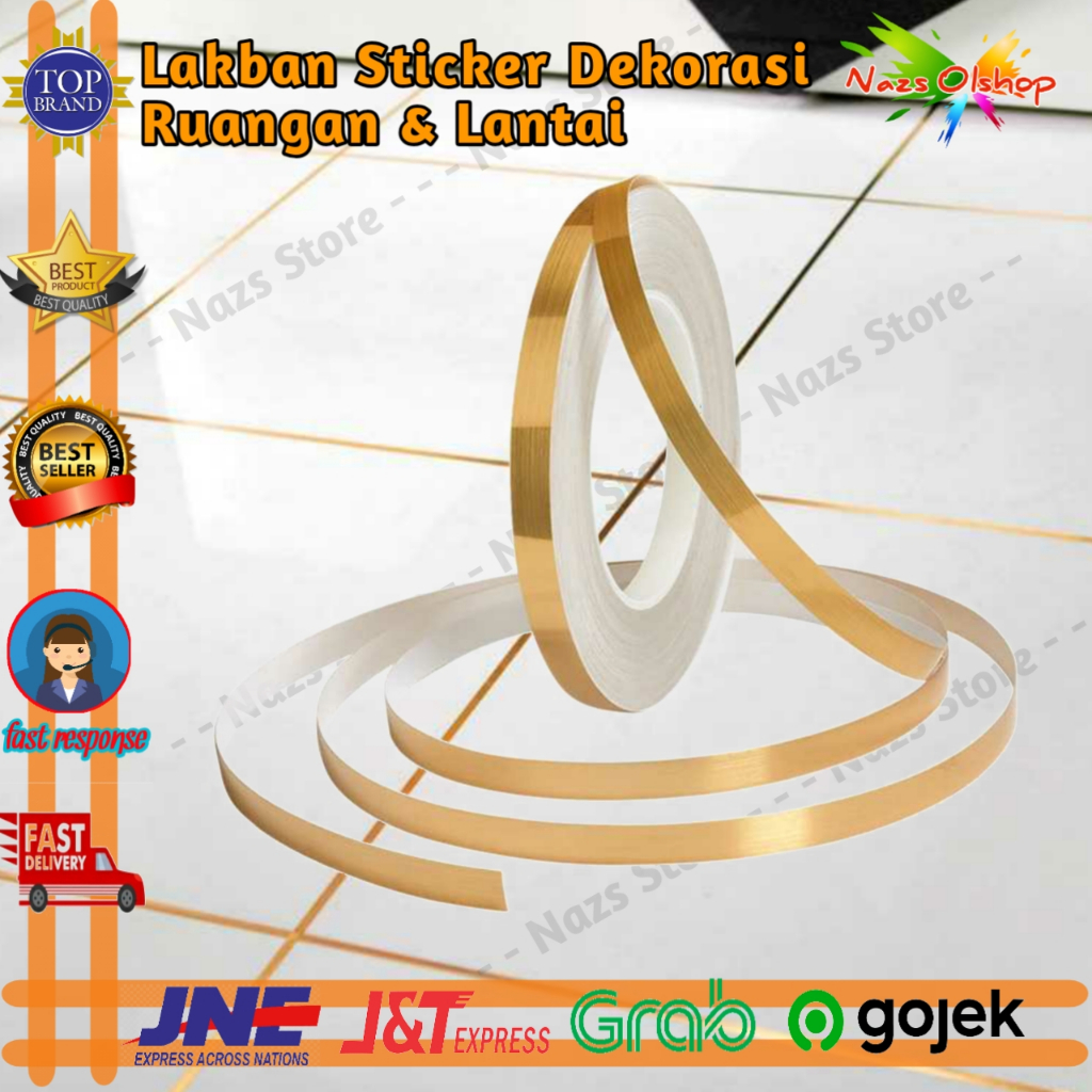 Jual Lakban Sticker Dekorasi Ruangan Dinding dan Lantai | Shopee Indonesia