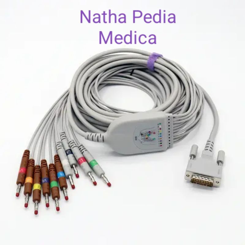 Jual Kabel EKG ECG cable Bionet Schiller edan contec Nihon Kohden ...