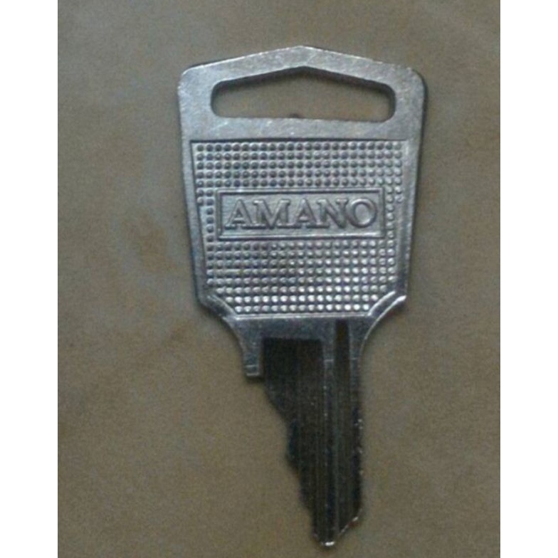 Jual SERU KUNCI MESIN ABSEN AMANO CHECK CLOCK ORIGINAL ABSENSI KARTU ...