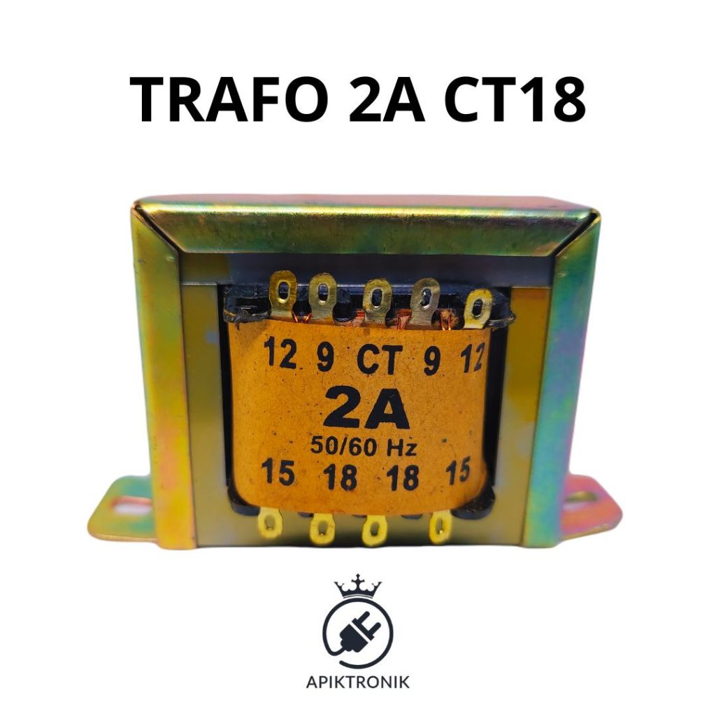 Jual Trafo CT 2A Trafo 2A CT 18 volt 2 Ampere Tembaga (AU) | Shopee Indonesia