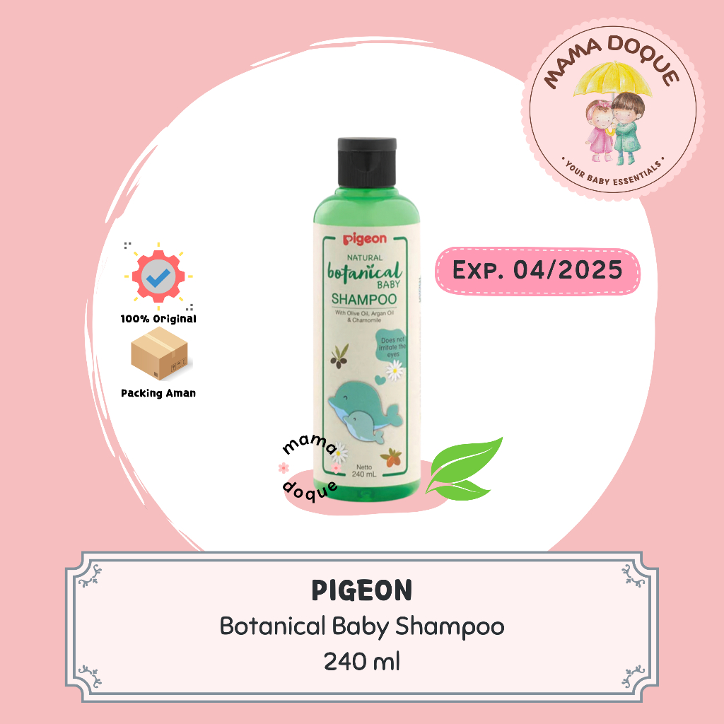 Jual Pigeon Botanical Baby Shampoo 240ml | Shopee Indonesia