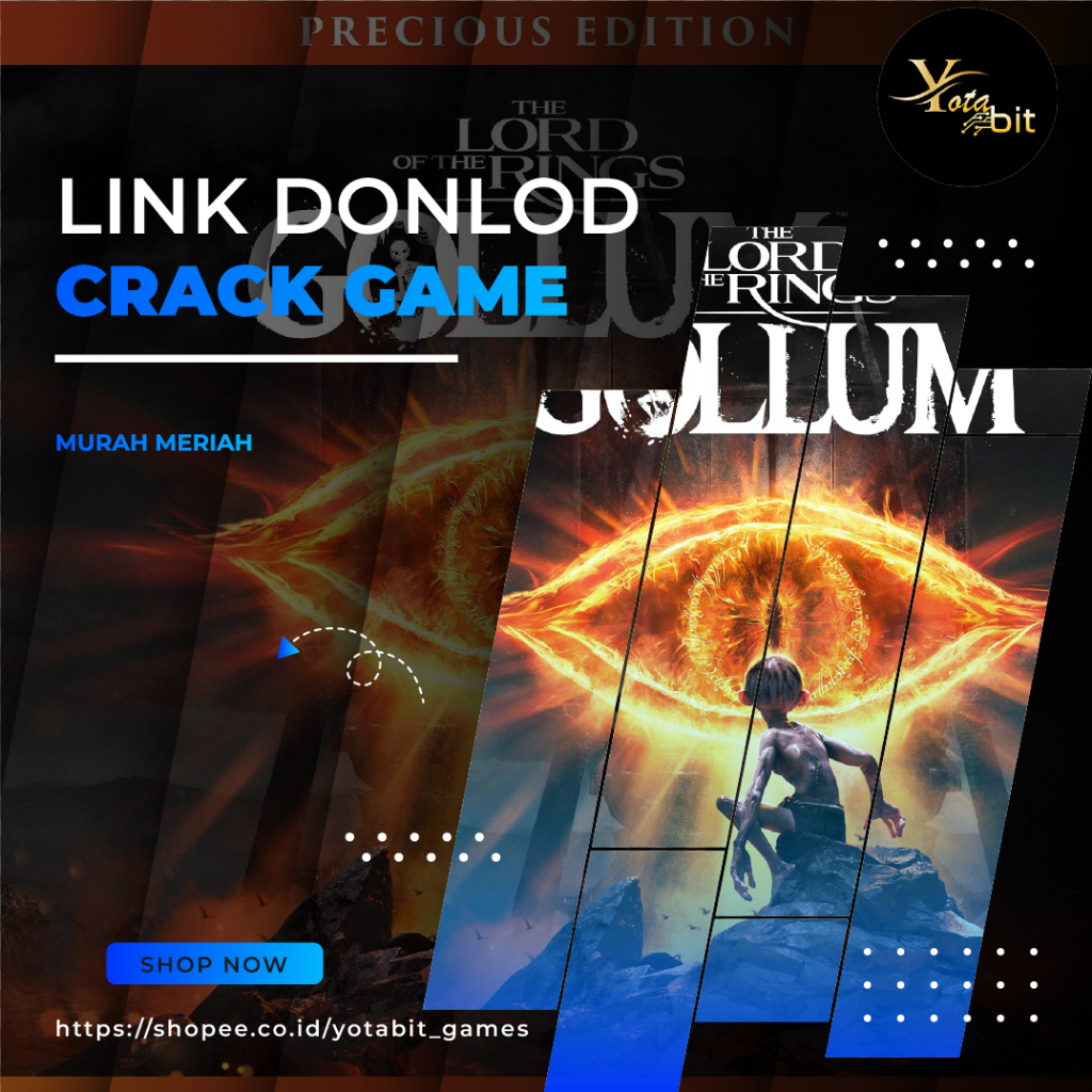 Jual The Lord of the Rings Gollum Precious Edition OFFLINE PC LAPTOP ...