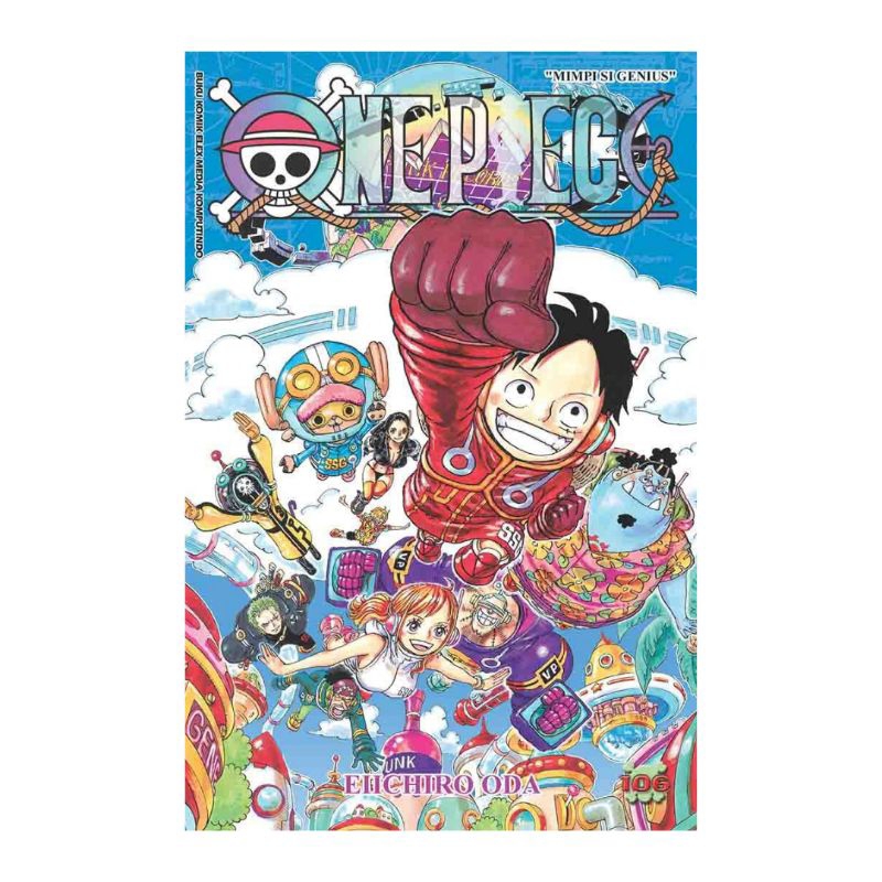 Jual Komik One Piece Original Eichiro Oda Vol 1-106 Manga Gramedia ...