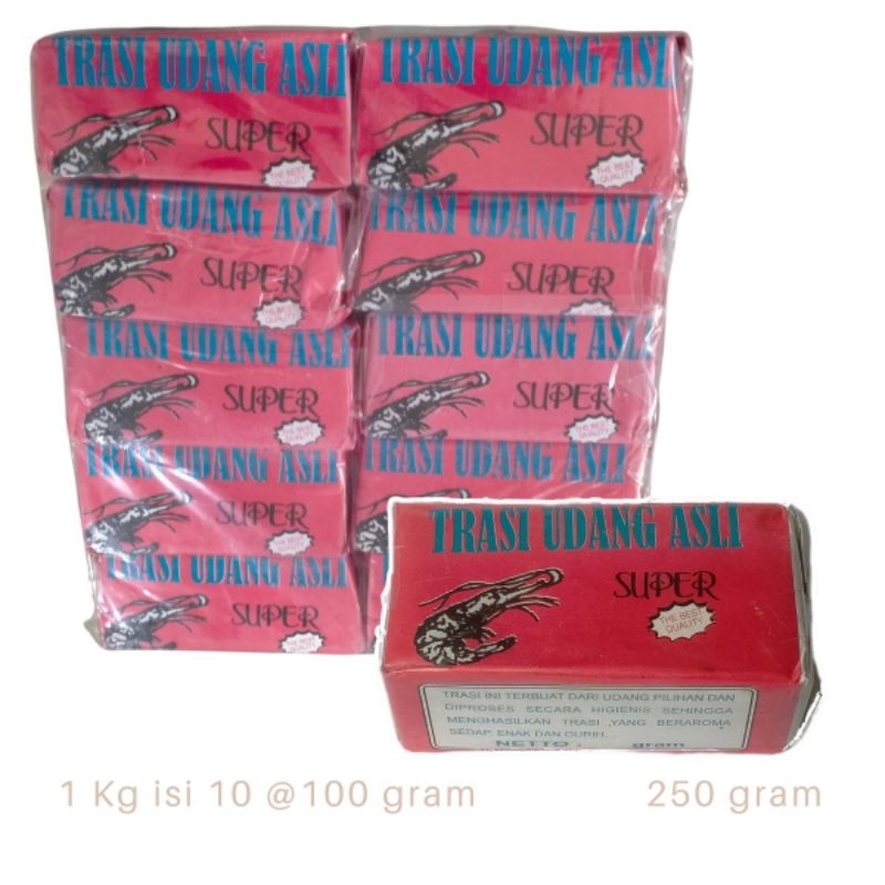 Jual Terasi Udang Super UD. Sholahudin 1 Kg | Shopee Indonesia