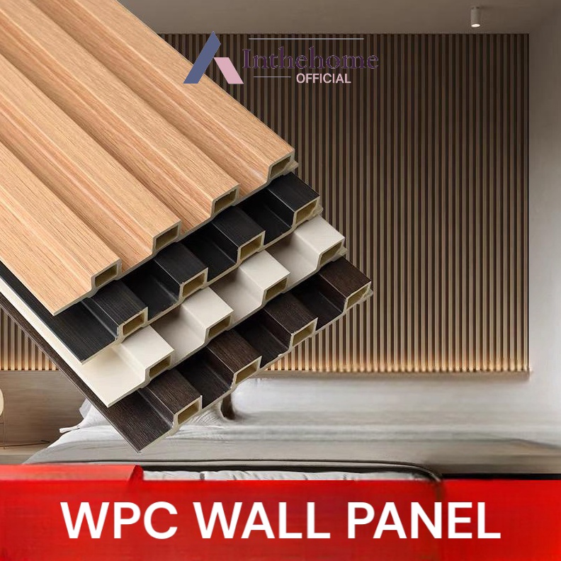 Jual KODE H43L 29METER x 16 CM Wood Panel WPC Wall Panel PVC Kisi Kisi Kayu Dinding Motif Kayu ...