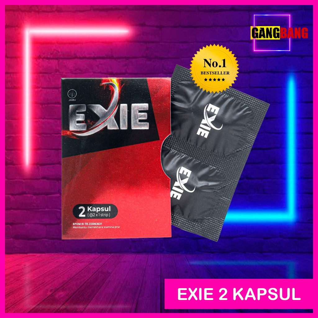 Jual ECER EXIE isi 2 Kapsul Suplemen Stamina Herbal untuk Daya Tahan Penunjang Performa Stamina ...