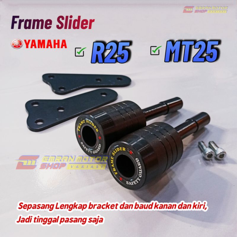 Jual Frame Slider R25 MT25 r 25 mt 25 aksesoris variasi R25 mt25 ...