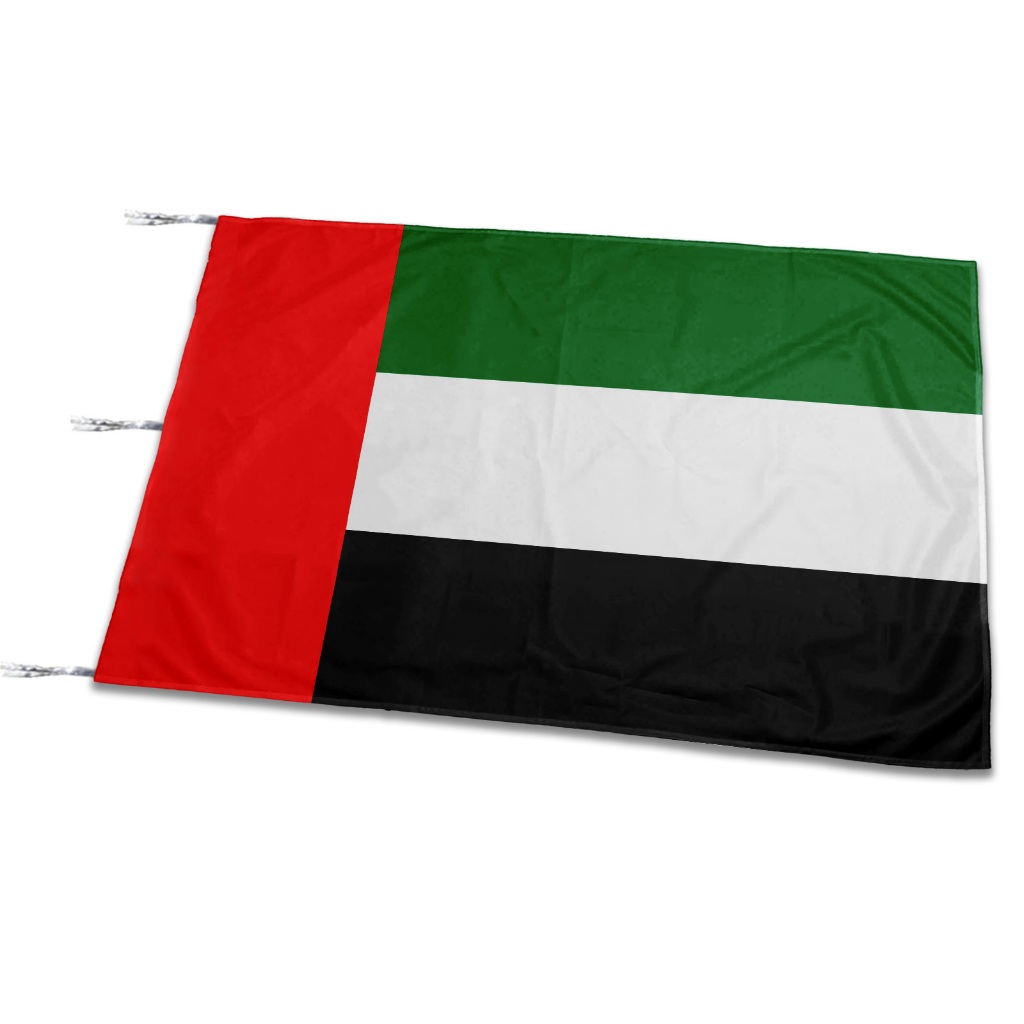 Jual Bendera Negara Uni Emirat Arab (UEA) - Ukuran Kecil-Besar Bahan ...
