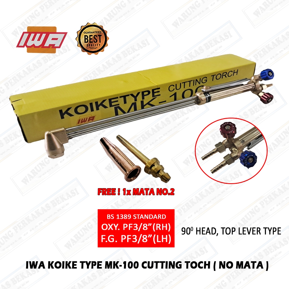 Jual Blender Las Koike MK-100 Gas Cutting Torch Blander Setang Potong ...