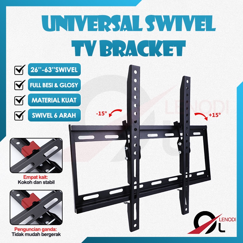 Jual Bracket tv led 14 /26 “ inch universal smart tv digital lcd braket ...