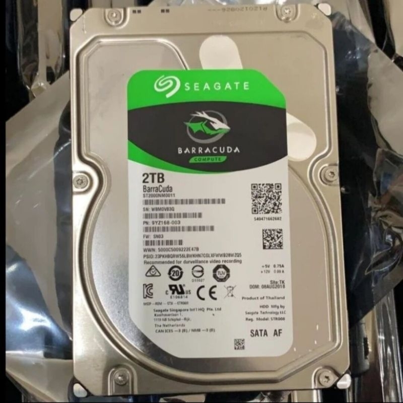 Jual Harddisk Internal PC Seagate 2TB Barracuda 3,5 inch | Shopee Indonesia
