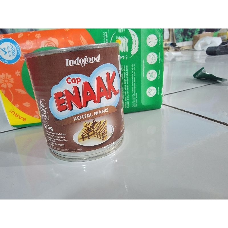 Jual susu kental manis coklat cap enaak | Shopee Indonesia