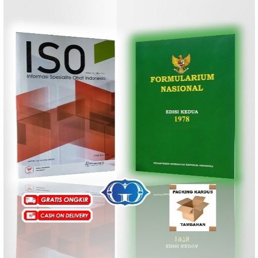 Jual Paket Buku Formularium Nasional dan ISO Indonesia Edisi Terbaru | Shopee Indonesia