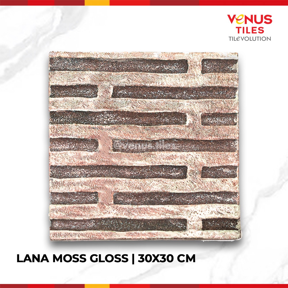 Jual KERAMIK DINDING MOZAIK VENUS AVANT GARDE LANA MOSS GLOSS 30X30 CM ...