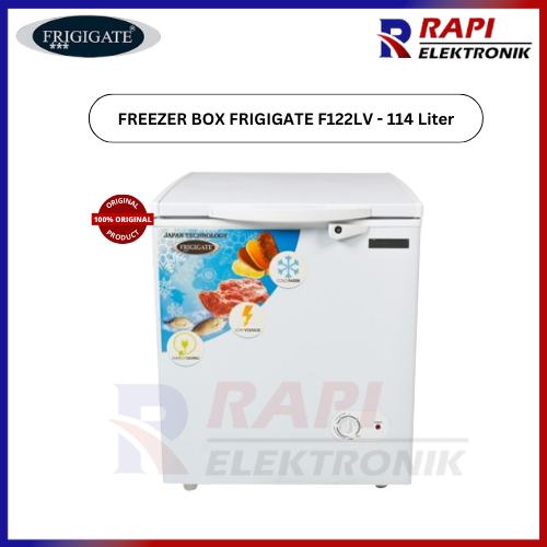 Jual FREEZER BOX FRIGIGATE F122LV - 114LITER | Shopee Indonesia