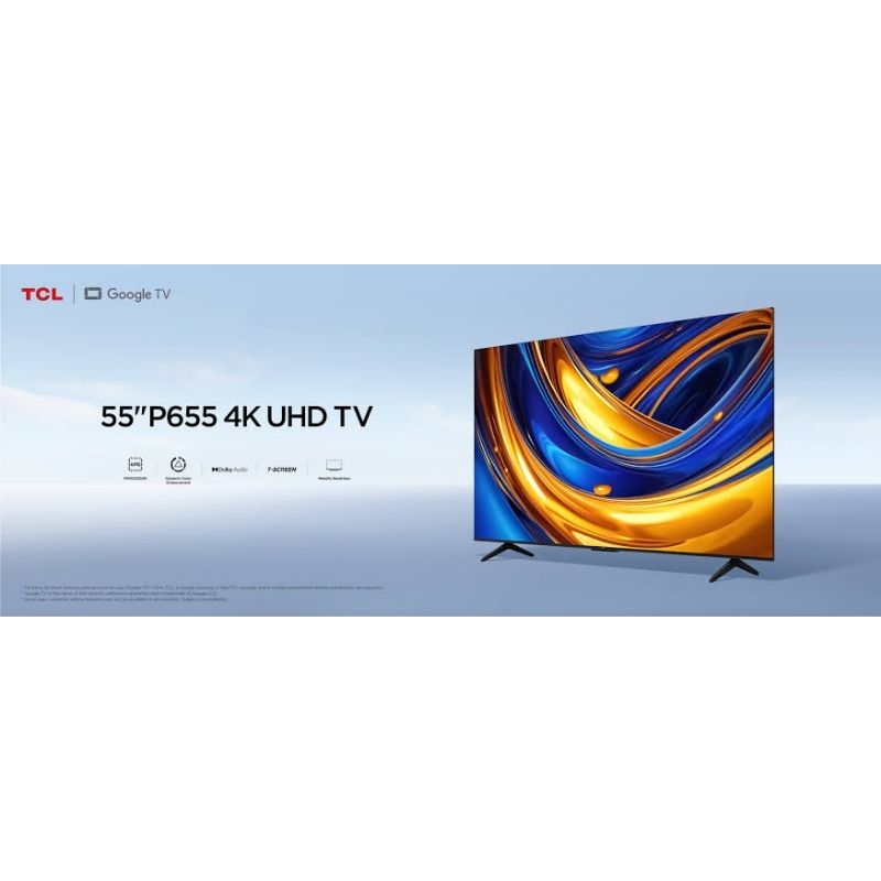 Jual LED TV TCL 55P655 Android Google TV 55 Inch Ultra HD 4K | Shopee ...