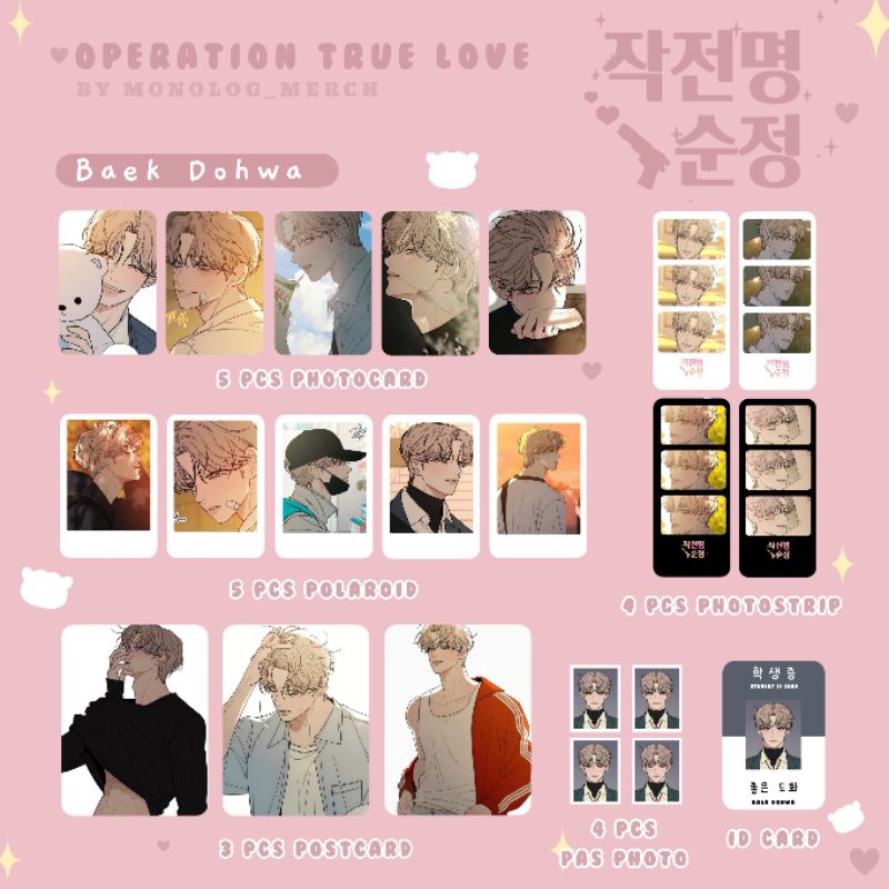 Jual operation true love fankit|go eunhyuk baek dohwa | Shopee Indonesia