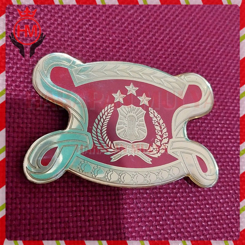 Jual Emblem Polisi Merah - Pin Emblem Polisi Bahan Tebal - Harapan ...