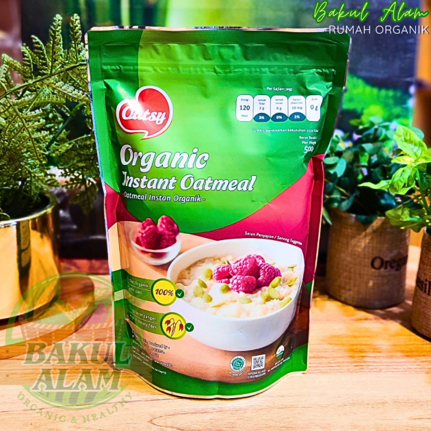 Jual Oatsy Organic Instant Oatmeal 500 gr | Shopee Indonesia