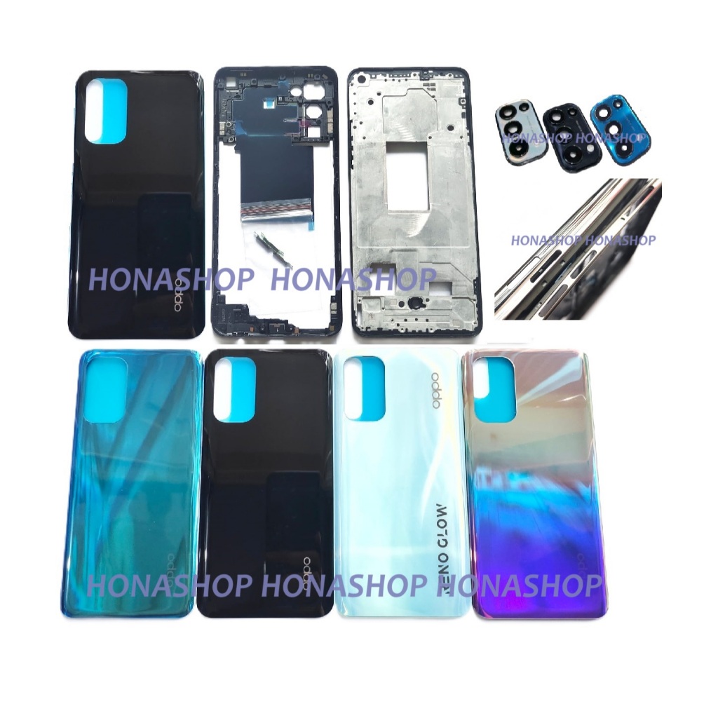 Jual Back Casing Housing Backdoor + Tulang Bezel Oppo Reno 5 5G CPH2145 ...