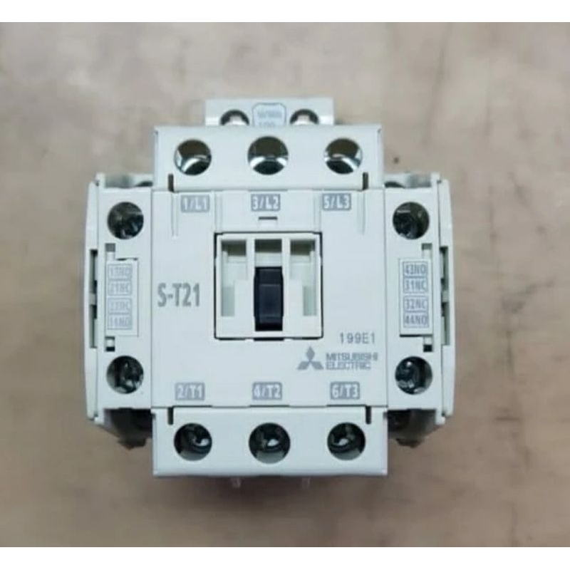 Jual Mitsubishi Kontaktor / Contactor S-T21 / ST21 / ST-21 24V 110V ...