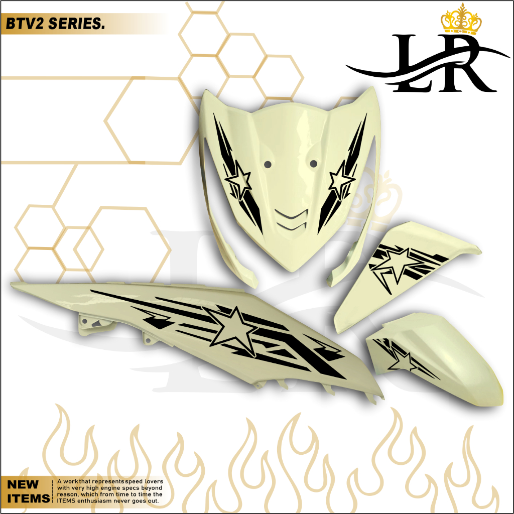 Jual Stiker Striping Beat FI Star Bintang hadir untuk melengkapi ...