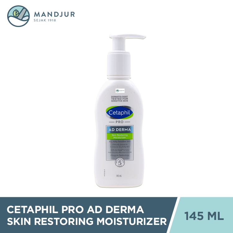 Jual Cetaphil Pro AD Derma Skin Restoring Moisturizer 145 mL ...
