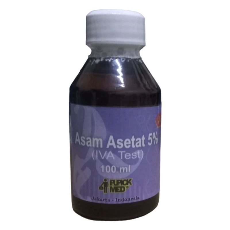 Jual Reagen Asam Asetat 5% Larutan IVA Tes Kit 100 ml | Shopee Indonesia