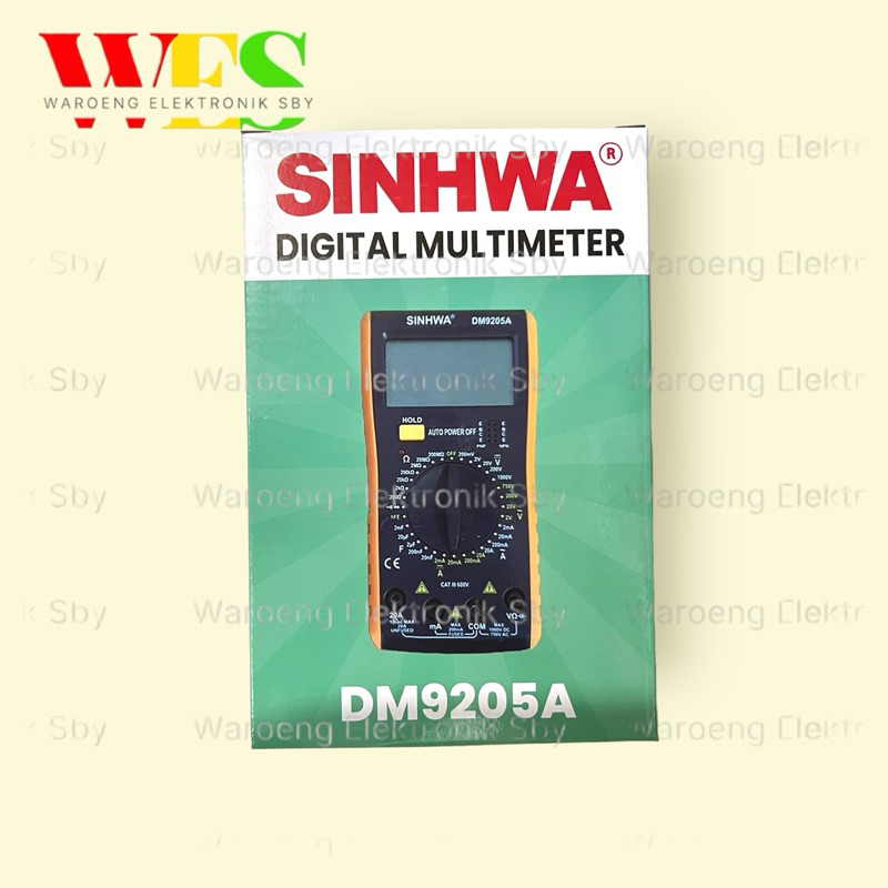 Jual DM 9205 AVO DIGITAL AVOMETER DIGITAL SINHWA | Shopee Indonesia