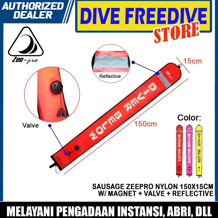 Jual SMB Sausage Zeepro 15cm x 15cm with Valve Reflective Floating ...
