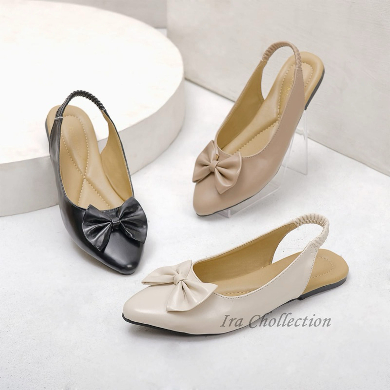 Jual Flatshoes Sherly Sepatu Wanita Pita Kupu Kupu Sz 36-40 | Shopee ...