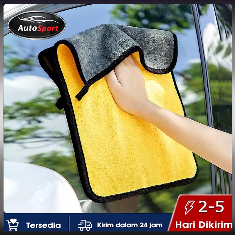 Jual 【Ready】Kain Lap Microfiber/Kanebo Tebal Daya Serap Tinggi Kain ...