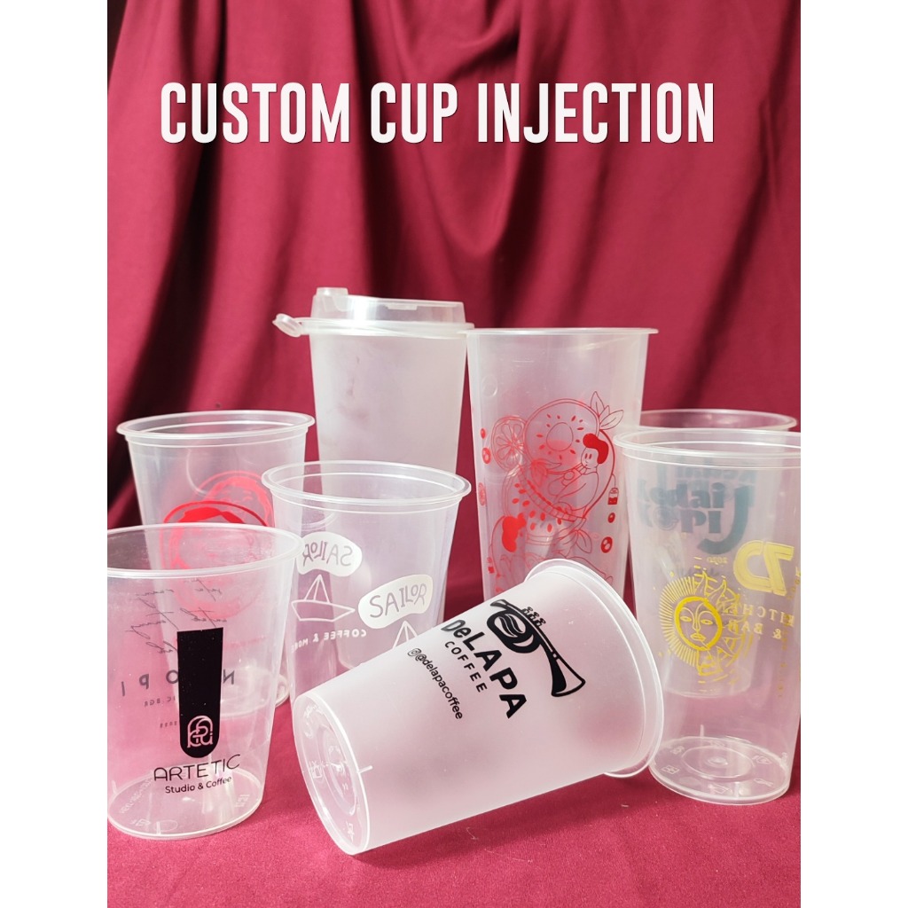 Jual CUSTOM / SABLON CUP INJECTION 12 - 22 OZ / SABLON GELAS INJECT ...