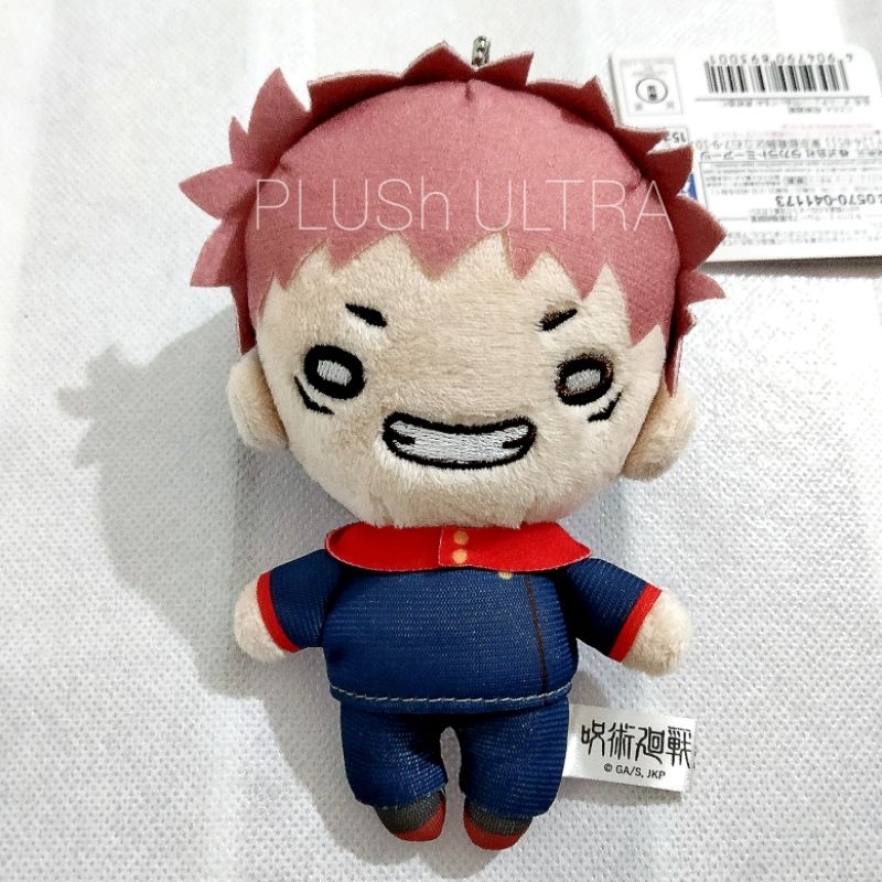 Jual Nitotan Itadori Yuji Jujutsu Kaisen JJK Anime Plush Doll Keychain ...